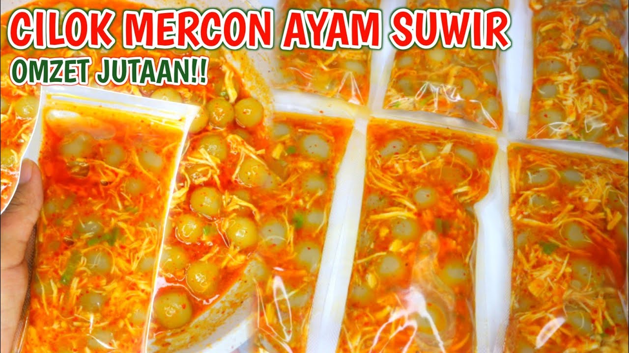 ISENG POSTING WA & FB GAK NYANGKA BANJIR ORDERAN | CILOK MERCON AYAM SUWIR TETAP EMPUK WALAU ...