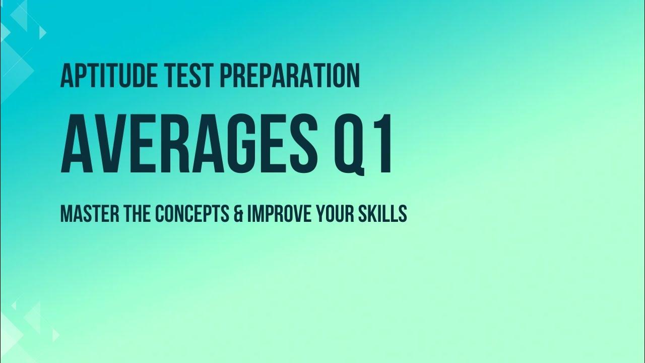 Averages Shortcut Trick | Cricket Problem | Ajay Scores 100 Runs | Aptitude in 1 Minute - YouTube