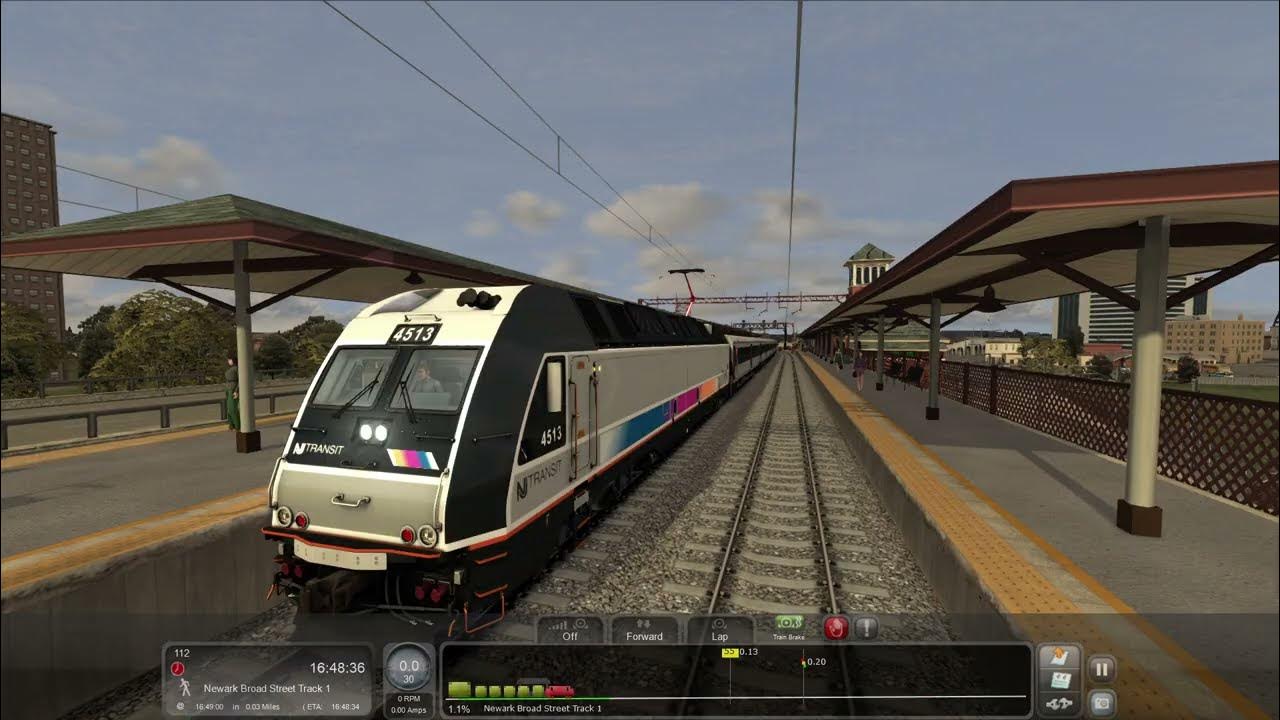 Dover Bound Part 1 - NJ Coast & Morristown Lines - Bombardier ALP-45DP - Train Simulator Classic ...
