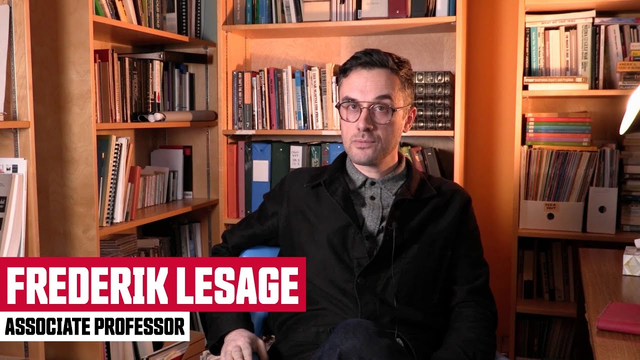Faculty Focus Mondays: Frederik Lesage - YouTube
