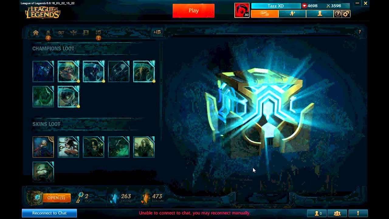 League of Legends opening 11 Hextech chests - YouTube