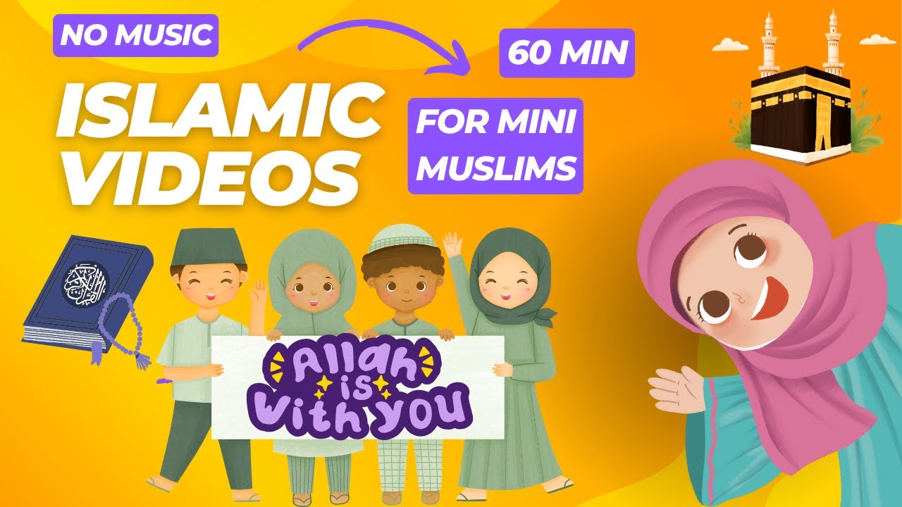 Muslim Songs For Kids 🤍 Allah Is One We Love Allah ☀️ Mini Muslims ...
