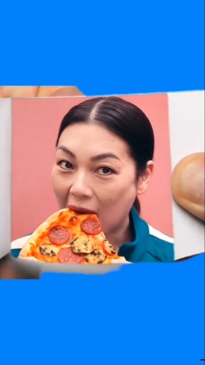 if player 120 eats a pizza flipbook #squidgame #flipbook #shorts # ...