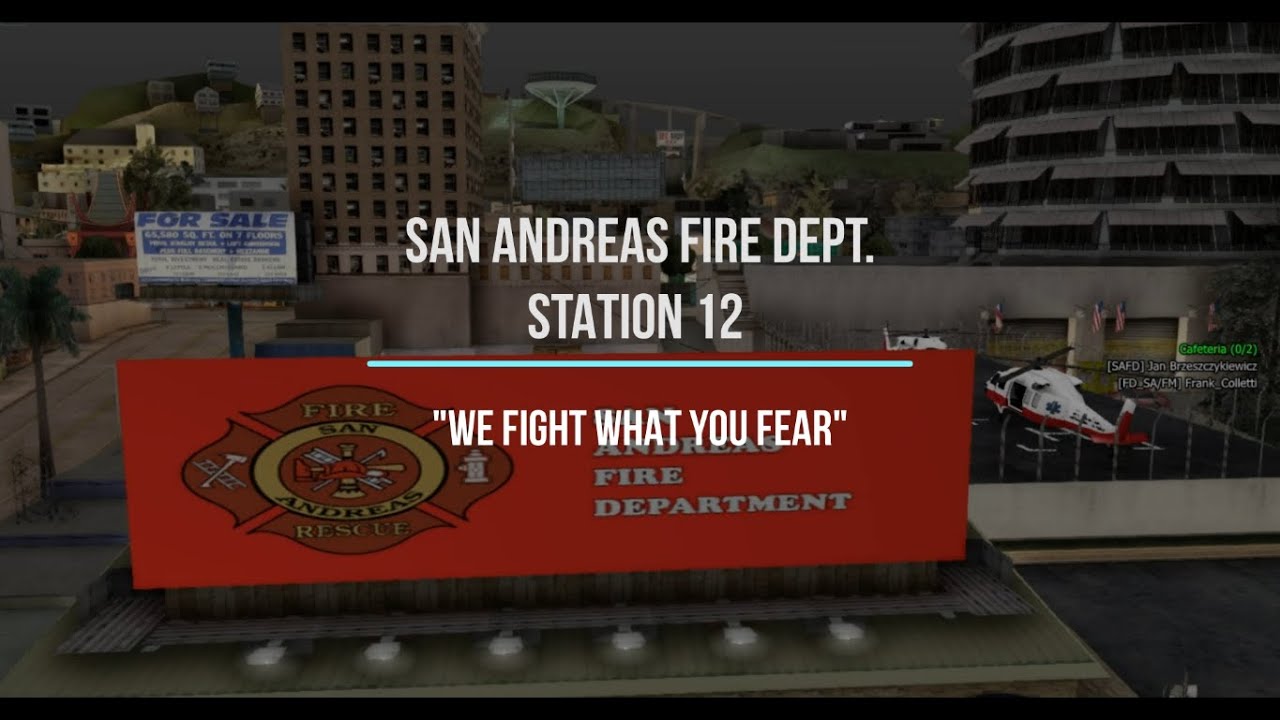 [proxima-rp] San Andreas Fire Department - YouTube