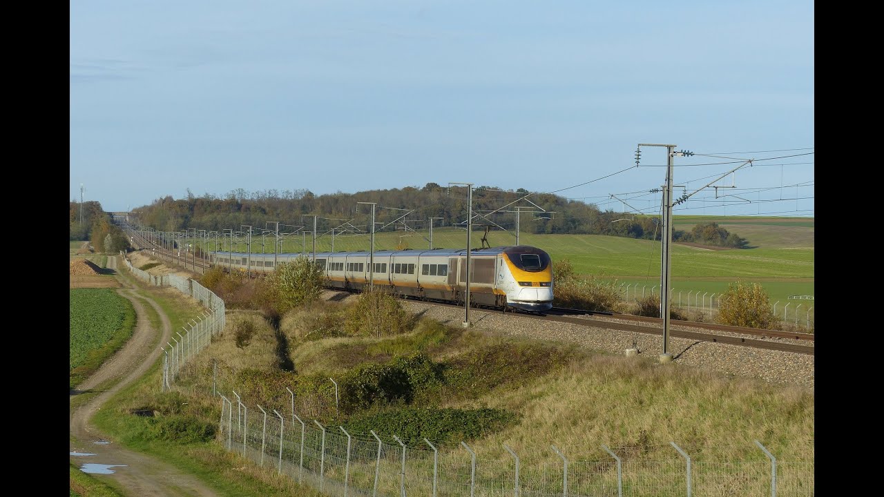 Eurostar, Thalys... escapade picarde sur la LGV NORD - YouTube