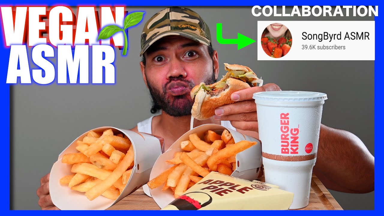 BURGER KING'S IMPOSSIBLE WHOPPER | COLLABORATION WITH SongBird ASMR ...