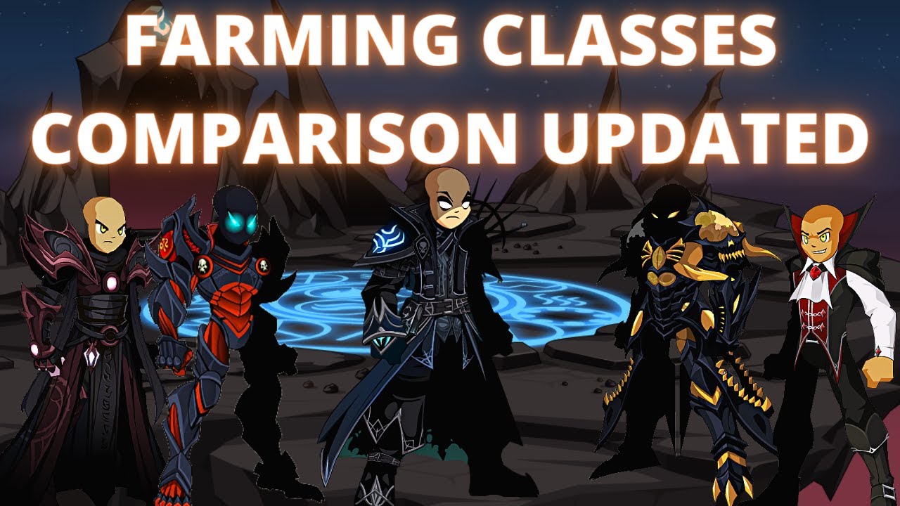 AQW What Is The Best Farming Class? Farming Comparison 2022 - YouTube