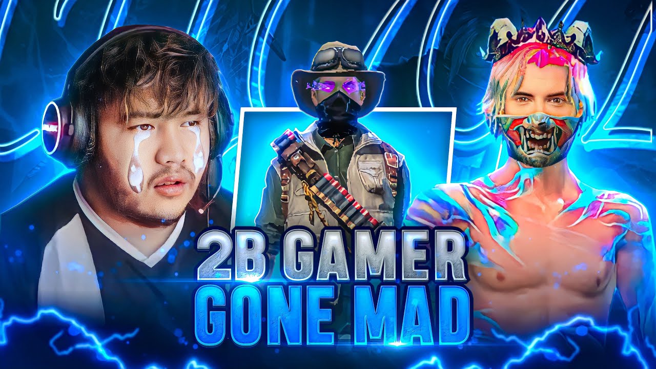 ‍🔥 2B GAMER CRYING 😭 ON LIVE AFTER WATCHING MY GAMEPLAY 🔥😨 @2B_Gamer5 ...