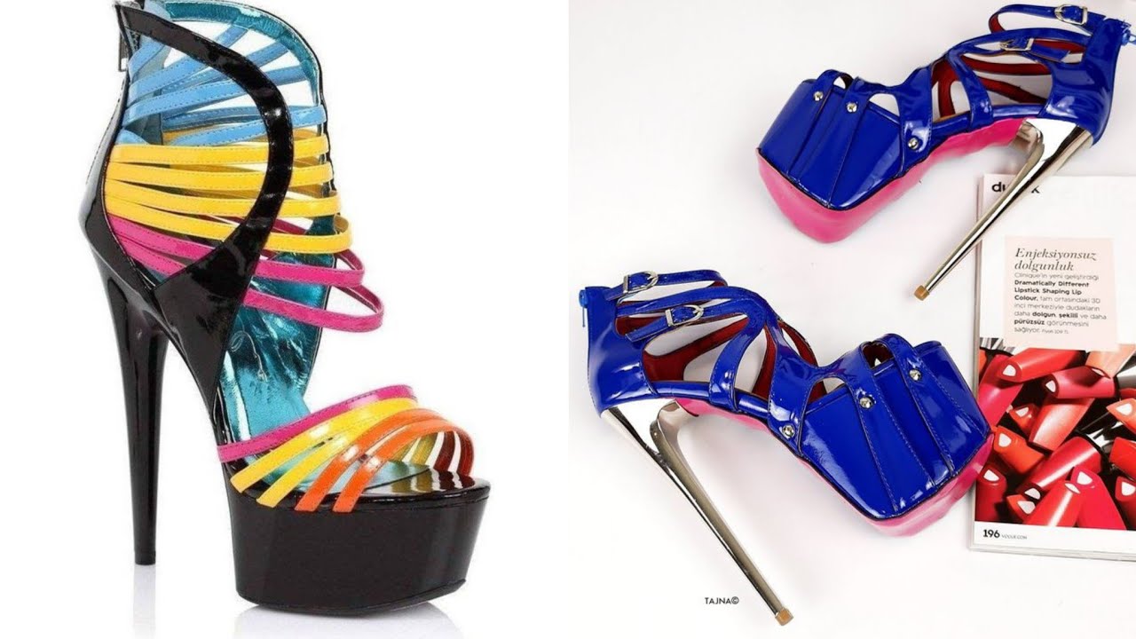 TOP 50 NEW CREATIVE IDEAS OF BEAUTIFUL EASY TRENDY HEEL SANDALS DESIGN ...