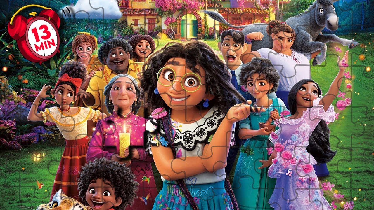 Encanto Puzzle Compilation - Encanto Disney Puzzle - YouTube