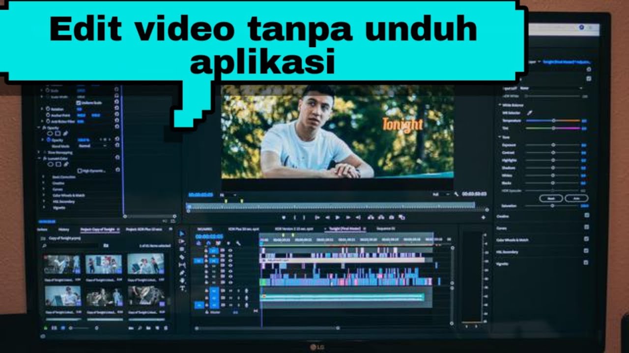 CARA EDIT VIDEO TANPA APLIKASI, NO RIBET PART 2#editingtutorial # ...