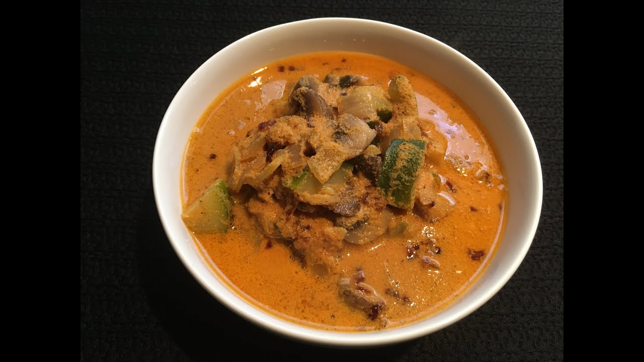 Baby Bella Mushroom, Zucchini Ambat (Curry) | Tastes just like Gudgud ...