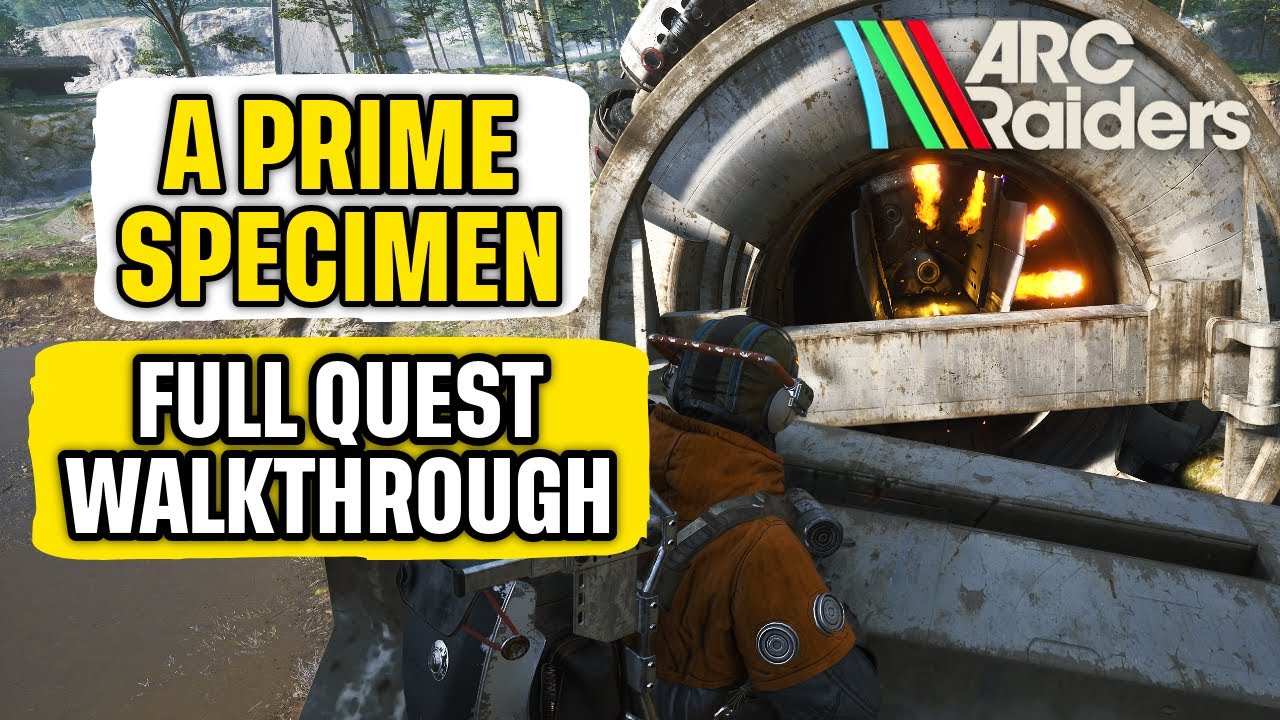 A Prime Specimen Full Quest Walkthrough Arc Raiders - Interact and Loot ...