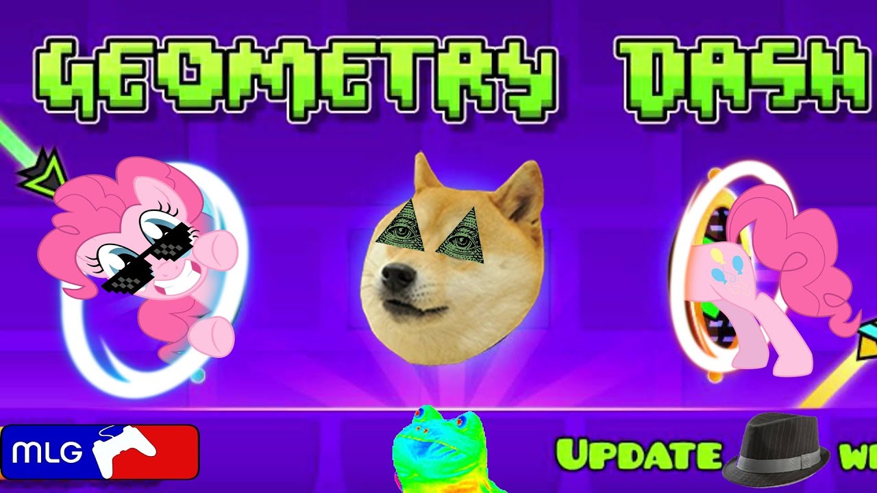 My Little Pony en Geometry Dash!!!!!!!! :D - YouTube