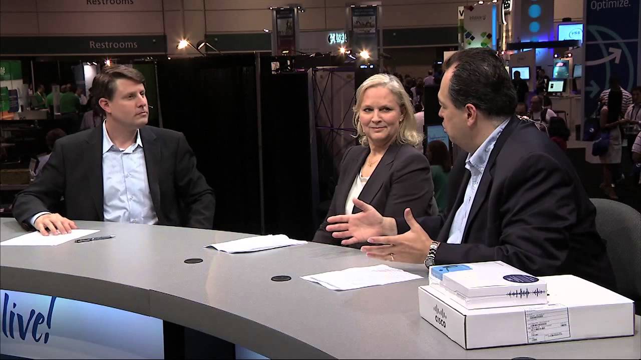 Plantronics Cisco Live Marilyn Mersereau and Roberto De La Mora ...