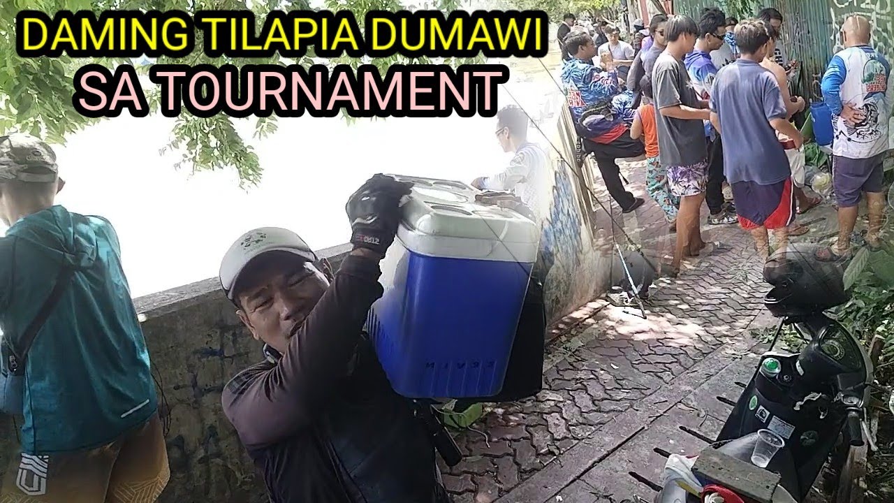NASA AGUSAN SA GILID DAMING TILAPIA DUMAWI MAY PLAPLA PA SA TOURNAMENT NG WEST REMBO RIVER - YouTube