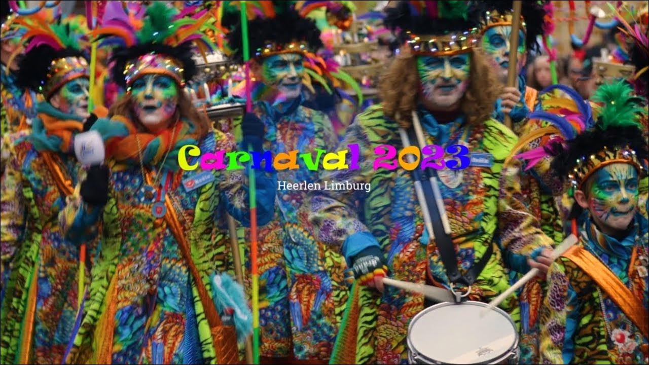 Carnaval Heerlen 2023 (Grote Optocht & Lampjes Optocht) - YouTube