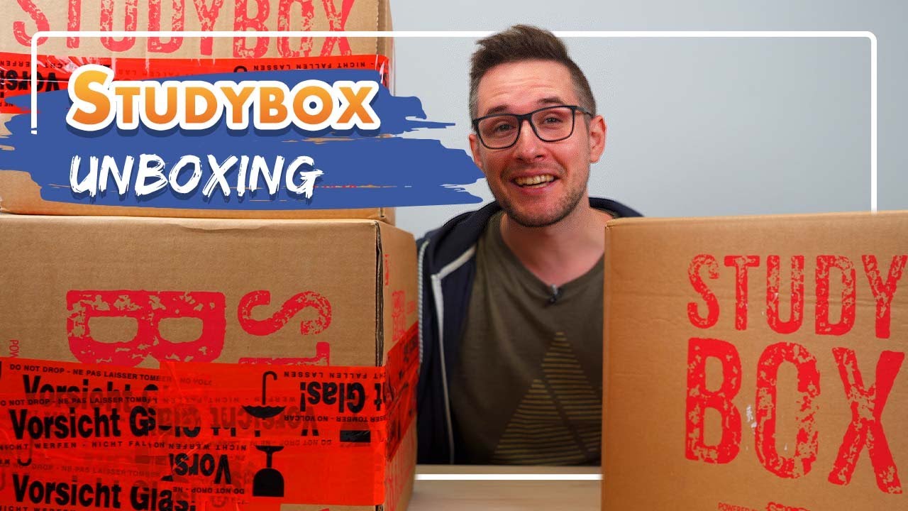 Studybox Unboxing 📦 Kostenlos für Studierende - YouTube