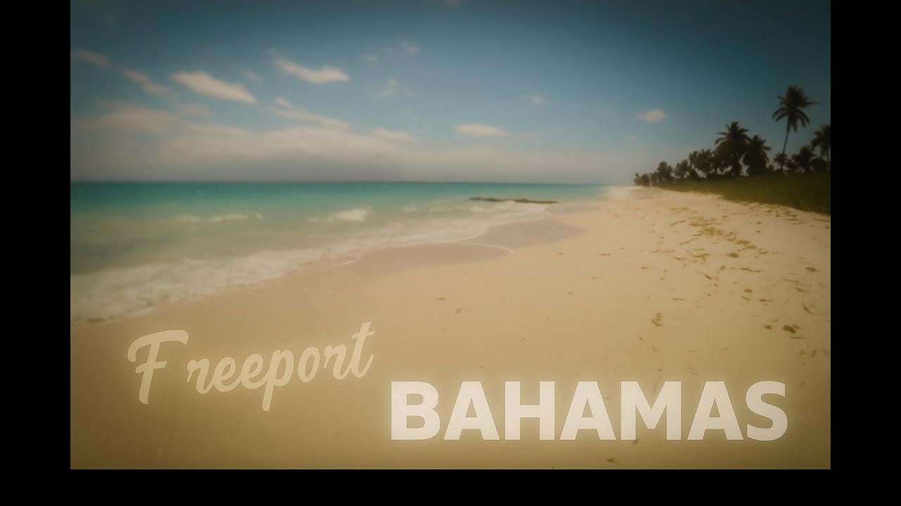 🇧🇸 Freeport beach walk / Grand Bahama / Bahamas 2019 - YouTube
