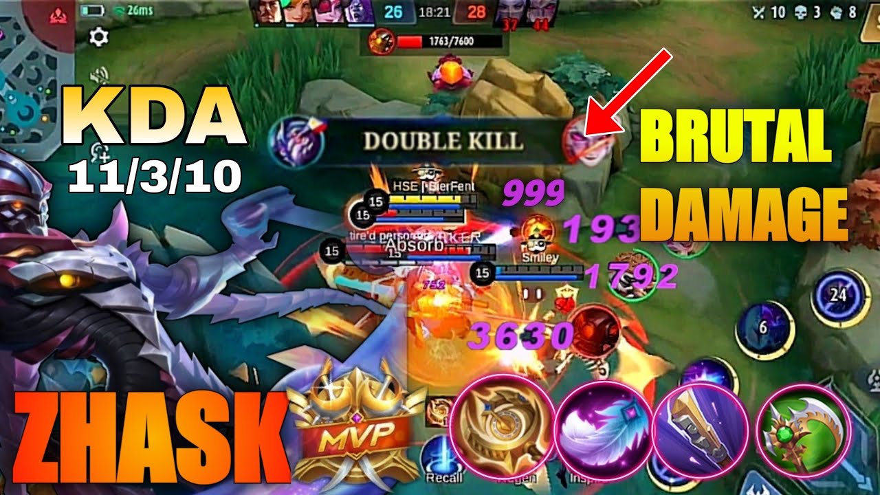 TANK KILLER ZHASK | TRINITY BUILD ZHASK UMARAY MGA KALABAN | MLBB - YouTube