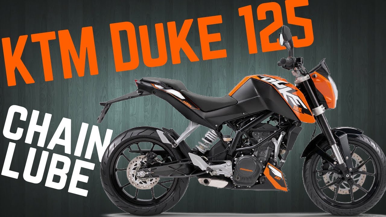 #73 🚲 KTM Duke 125 Chain tightening - YouTube