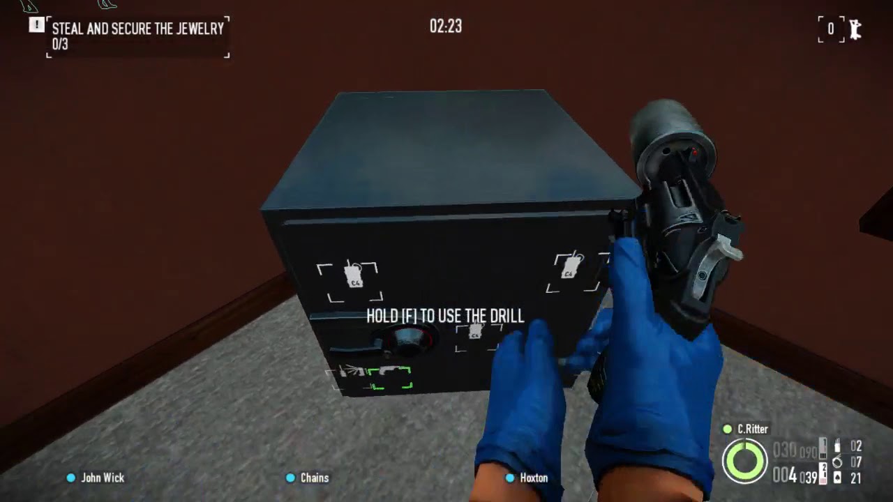 Payday 2 - Jewelry Store - Hidden safe under the map (Using Beardlib-Editor) - YouTube
