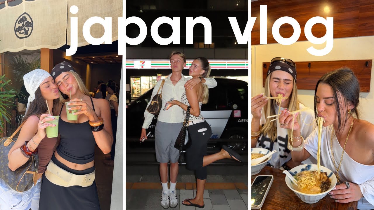 BESTIES TAKE JAPAN 🇯🇵👯🍜🍡 travel vlog (Part 1) - YouTube
