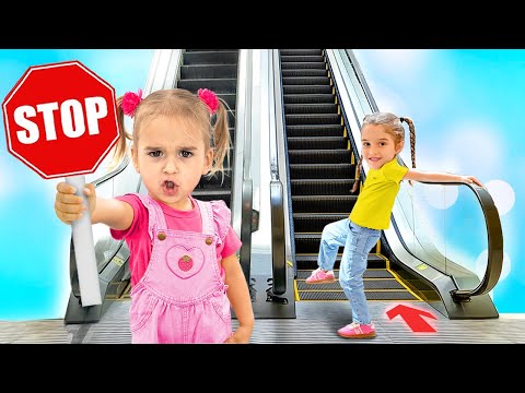 Alice ve Yürüyen Merdiven Alışveriş Merkezi Macerası: Çocuklar İçin Güvenlik Eğitimi