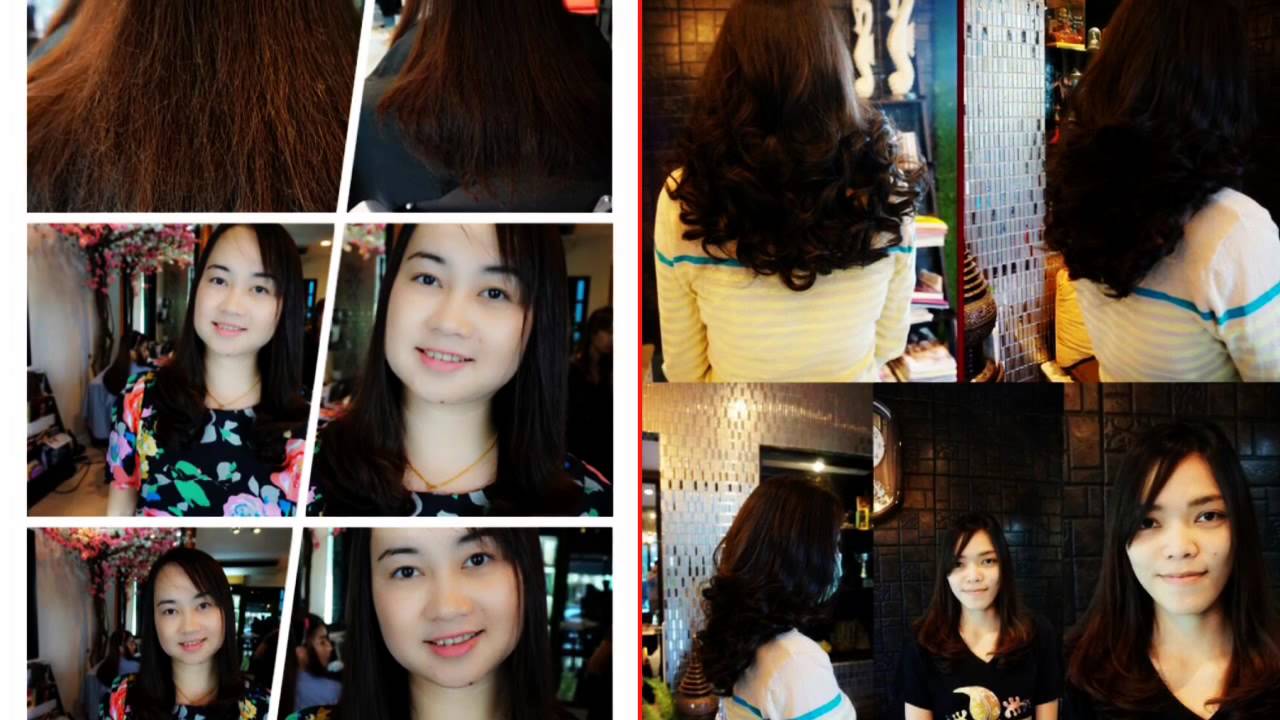 ดัดผมดิจิตอลและยืดผมถาวร. Champ hair center 4 - YouTube