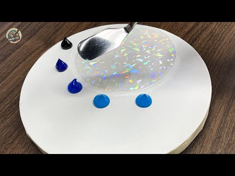 Can You Create Stunning Glowing Moon with Simple Acrylics｜VERY ...