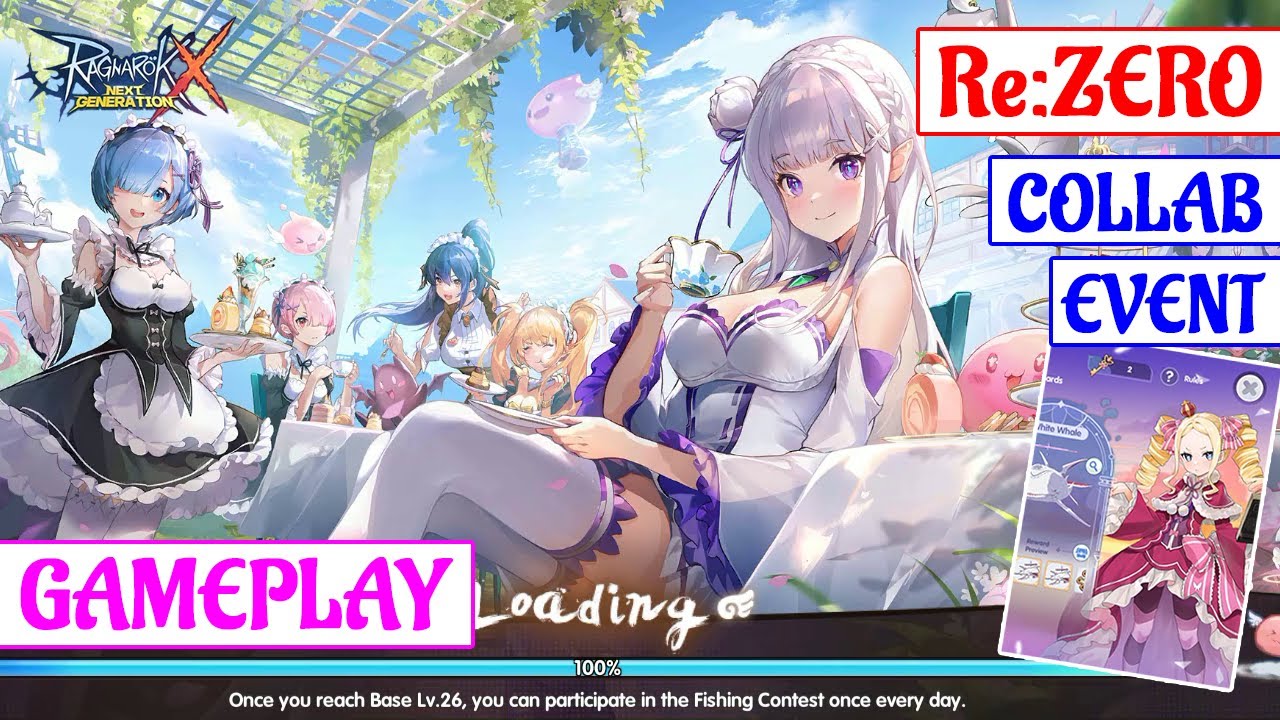 [ROX] Re:ZERO COLLAB EVENT GAMEPLAY : RAGNAROK X NEXT GENERATION - YouTube