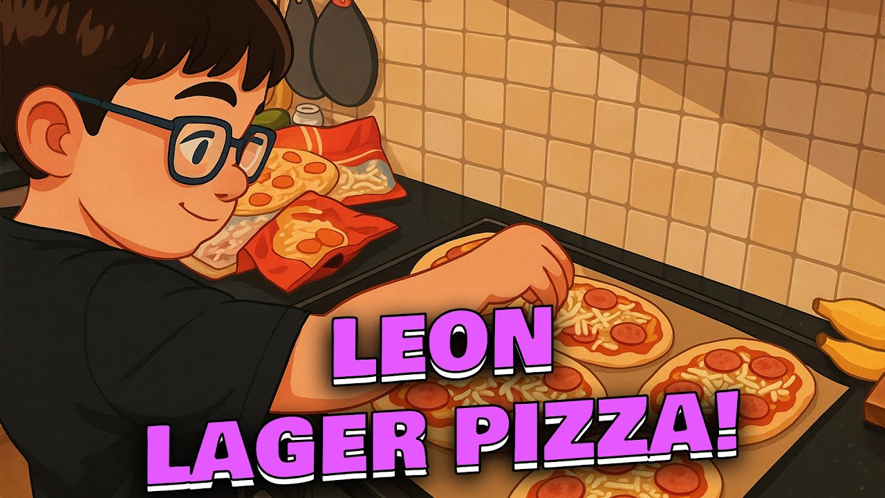Leon lager mat! - Superenkel Pizza - YouTube