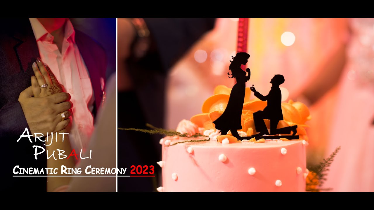 Cinematic Engagement Video l Cinematic video 2023 | Best Ring ceremony ...