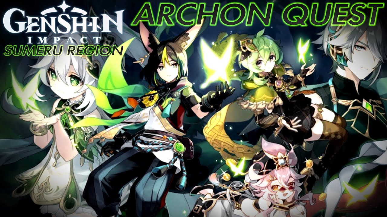 [192] Dendro Element Is Here! SUMERU ARCHON STORY QUEST PART 1 ...