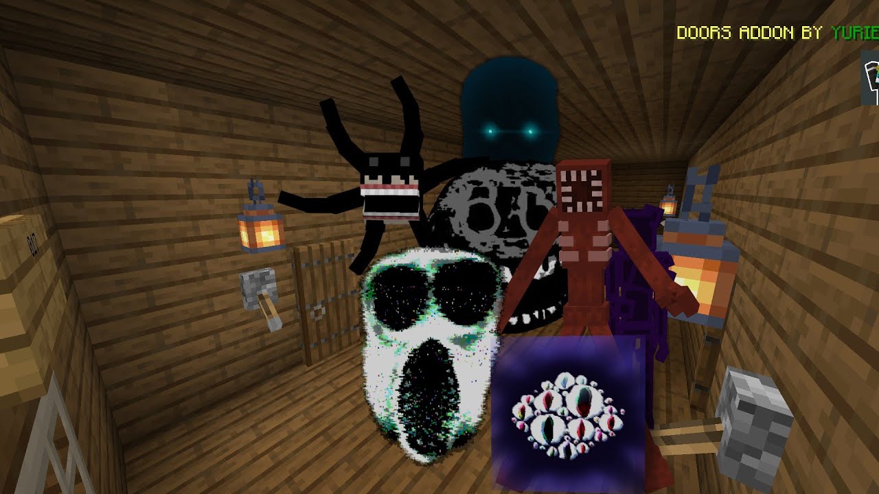 So I Played Doors Map in Minecraft! [Doors Map unfinished Gameplay ...