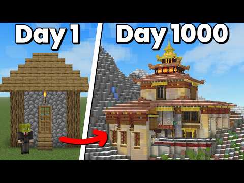 I Survived 1000 Days in Minecraft Hardcore…again [FULL MOVIE]