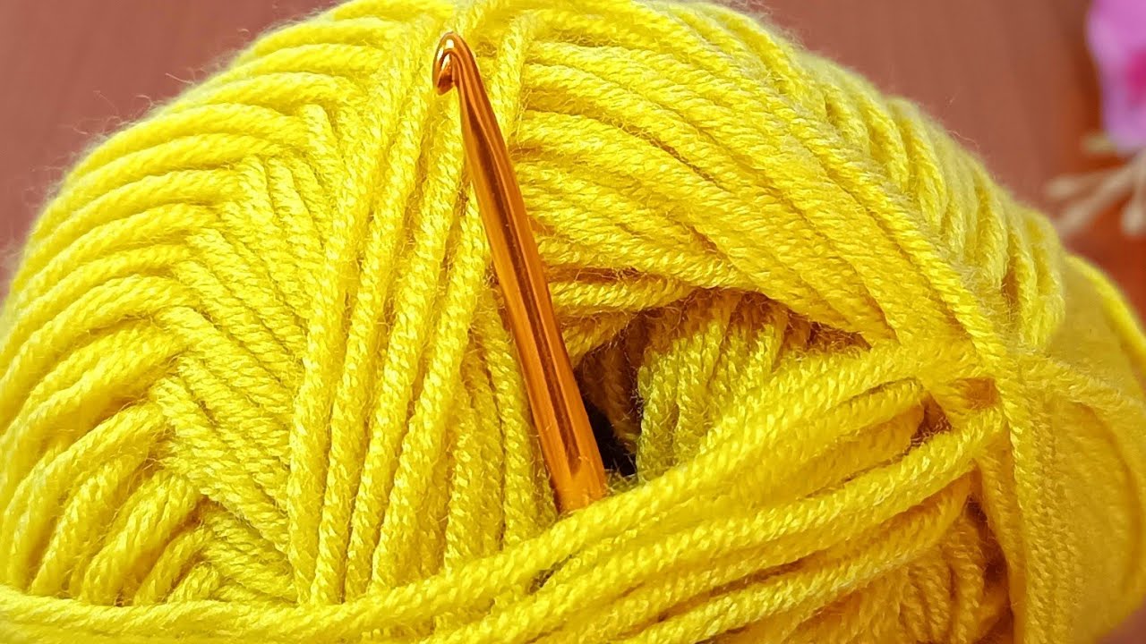 One String, One Crochet Hook and the MIRACLE Begins! New Crochet Stitch ...