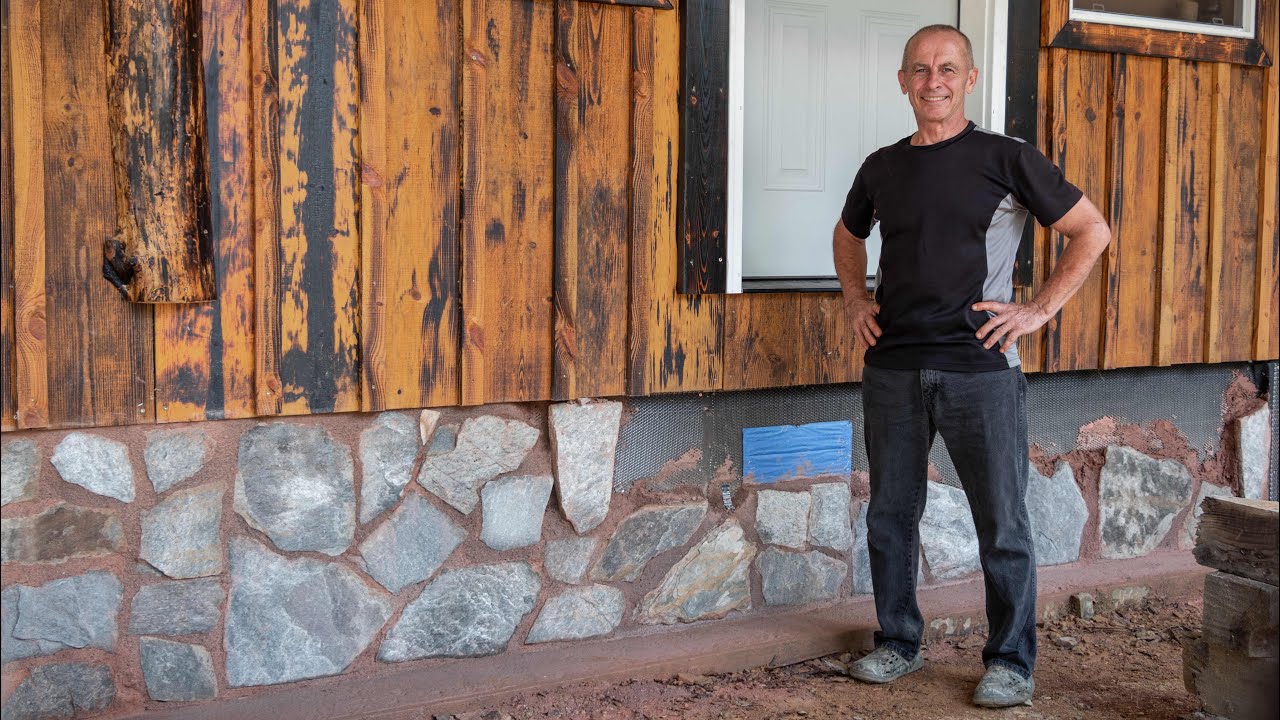 ROCK FOUNDATION FOR THE TIMBER FRAME CABIN | CAROLINA ROCK | 1000 LB OF ...