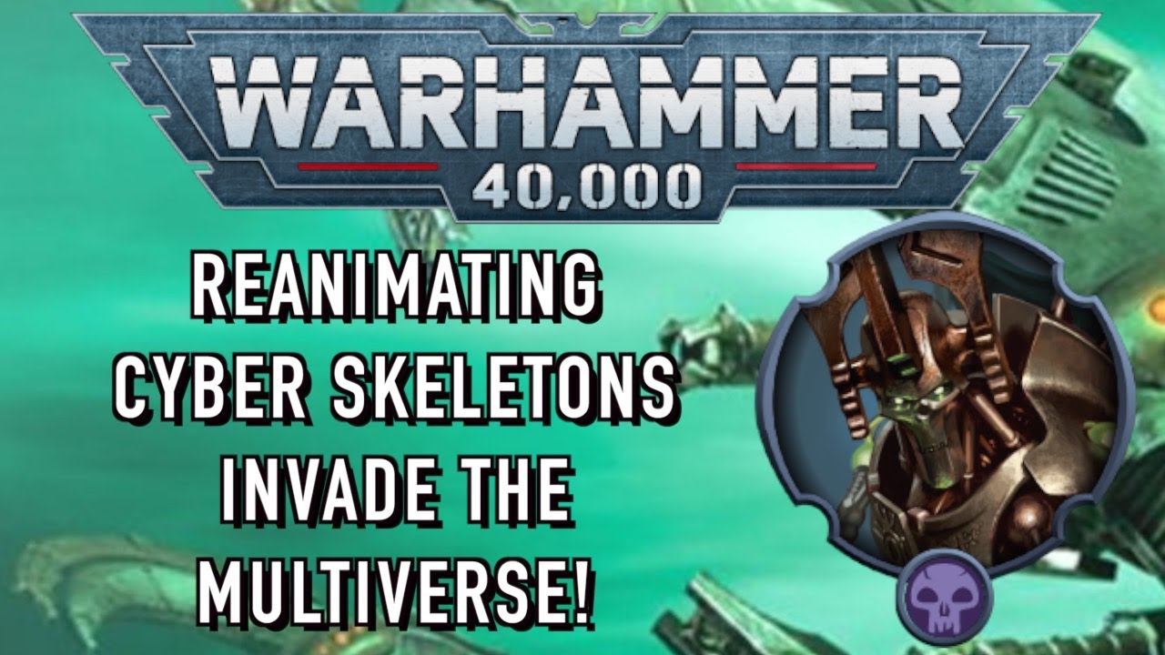 Necron Dynasties in Magic the Gathering?! Warhammer 40K - YouTube