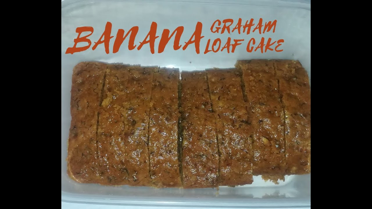 No Bake Banana Cake || Steamed Banana Graham Loaf Cake - YouTube