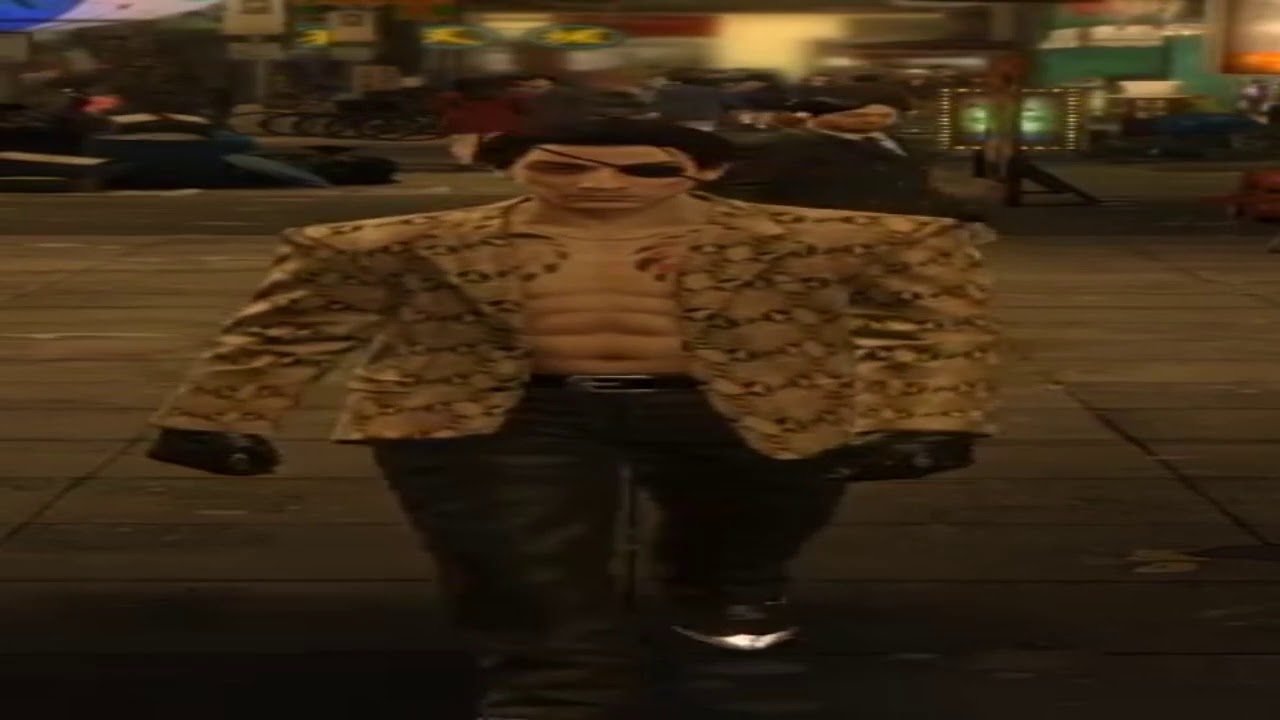 Wide Majima walking - YouTube