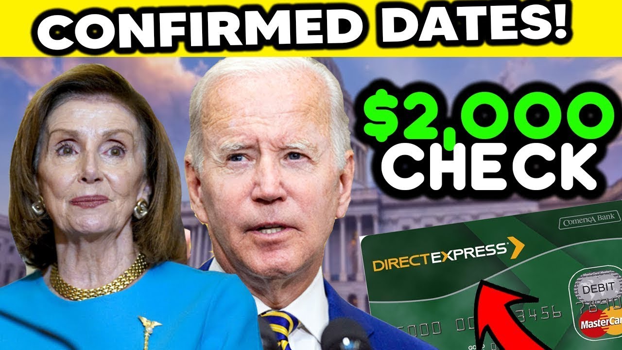 (IN JULY: MAIL OUT PAYMENTS!) CHECK DEPOSIT DATE! STIMULUS COMING ...