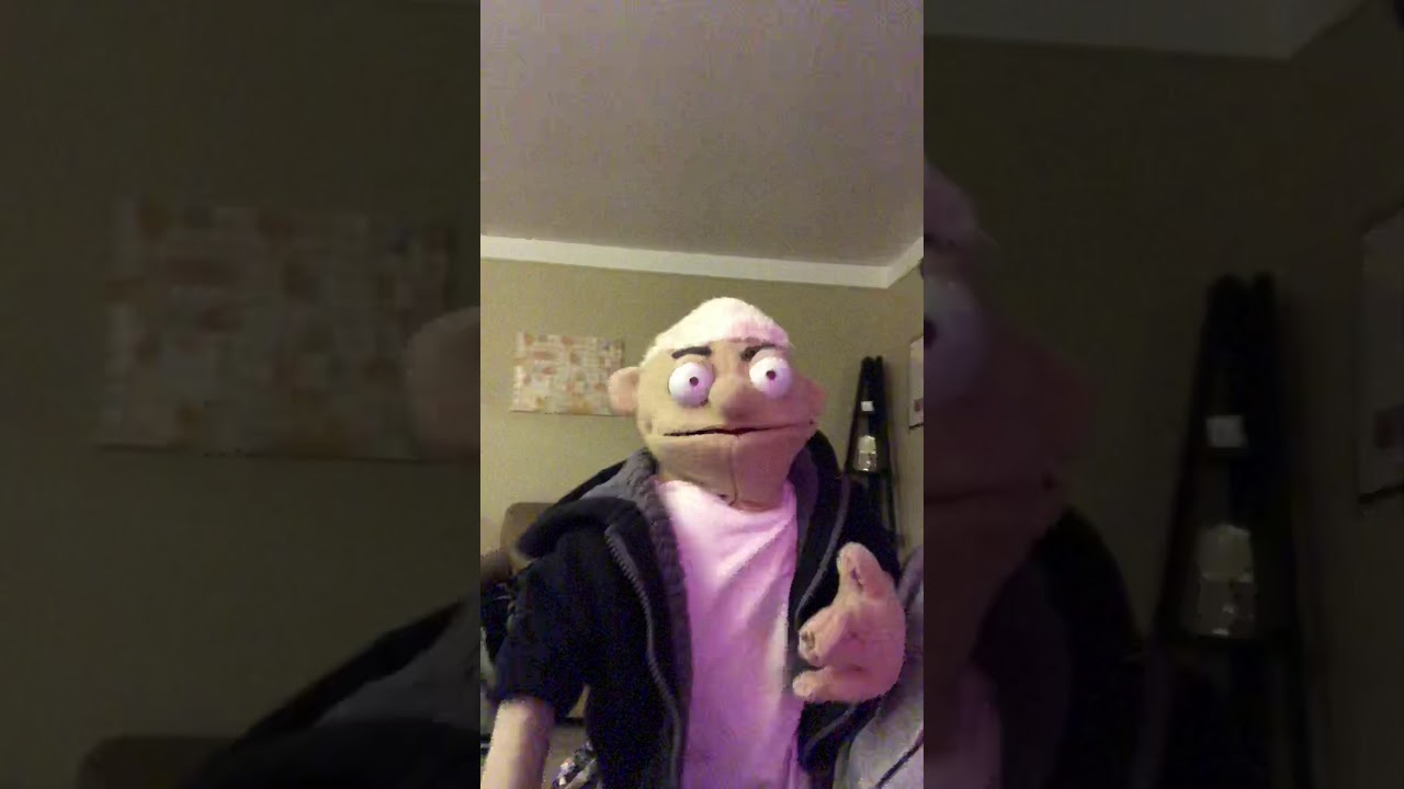 Eminem Puppet covering Godzilla #godzillachallenge - YouTube