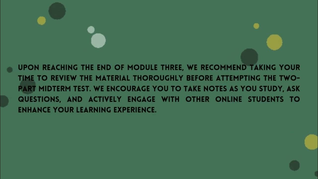 Course Intro - YouTube