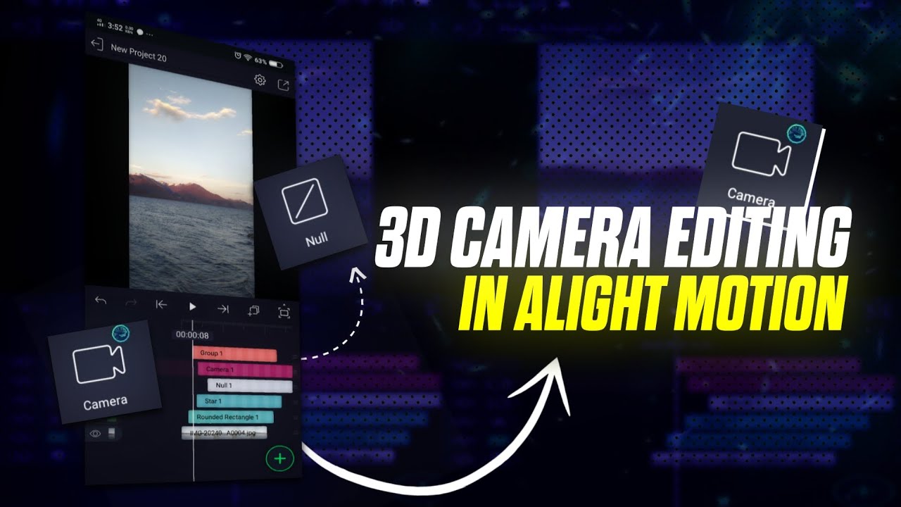 3D camera Alight motion Tutorial in hindi|Explanation+example - YouTube