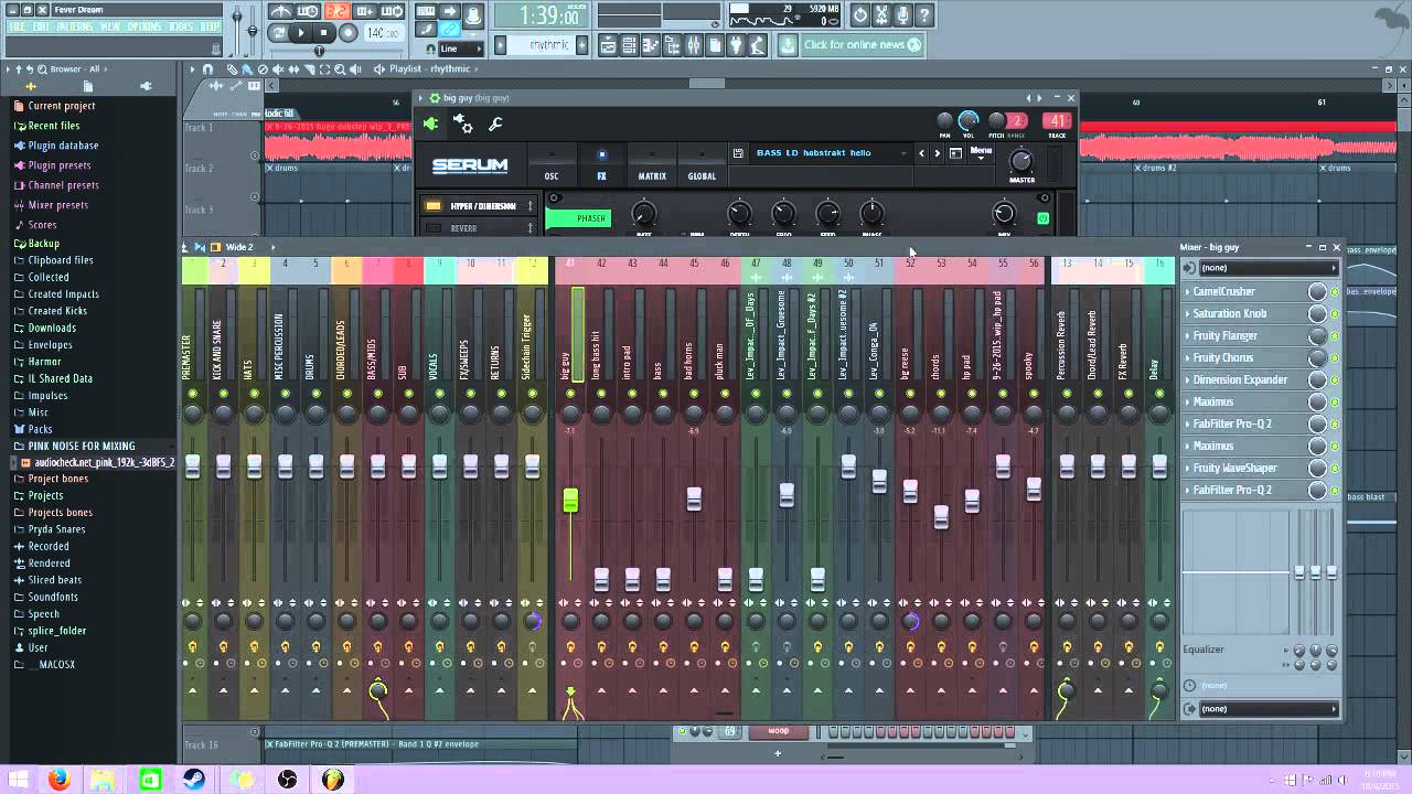 Serum Tutorial - Screechy Bass Blast - YouTube