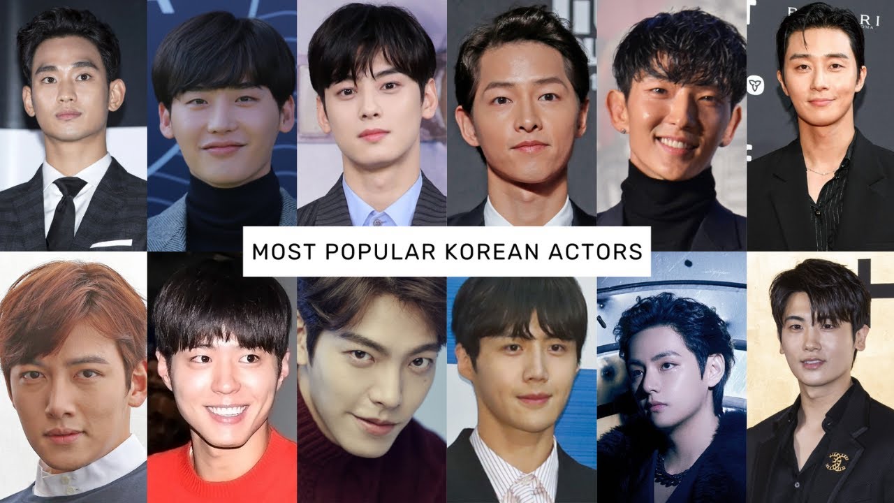 Most popular Korean actors │ South Korea │ Actors │ TrendingWorld - YouTube
