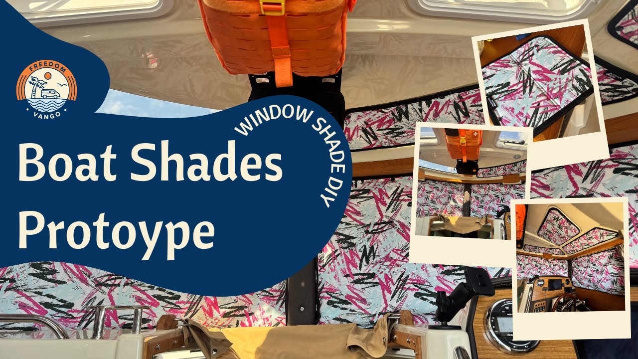 How We Designed the Prototype Shades for our Ranger Tug R- 23 | Behind ...
