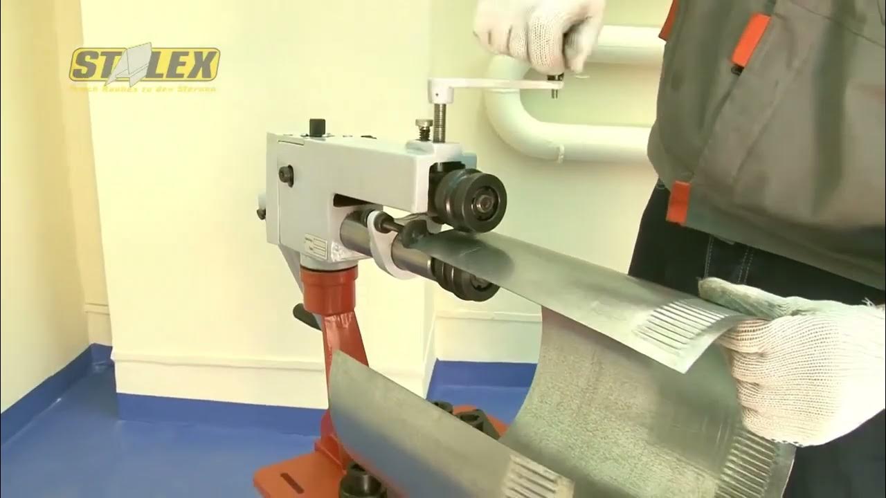 Станок зиговочный ручной STALEX RM - YouTube