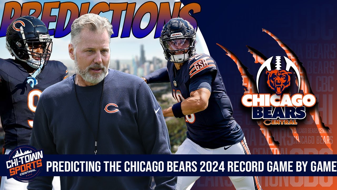 2024 Chicago Bears Record Prediction: Playoff Bound BEar? - YouTube